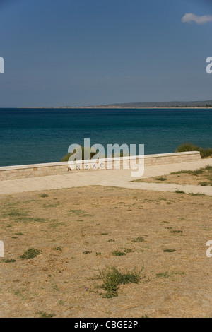 Anzac cove in the Anzac area of Gallipoli, Turkey Stock Photo - Alamy