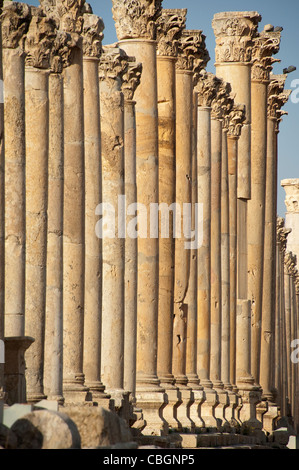 Byzantine columns at ancient Cardo Street, Jewish Quarter in Old Town ...