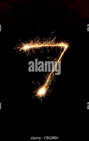 Explosive Number 4 Stock Photo - Alamy