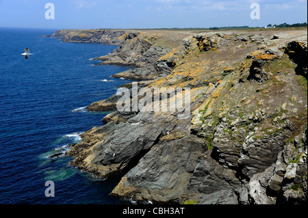 Ile de Groix, Bretagne, trou de l'enfer, ile de groix, insel, Bretagne ...