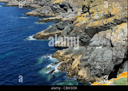 Ile de Groix, Bretagne, trou de l'enfer, ile de groix, insel, Bretagne ...
