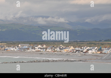 welsh coastal town of Borth and Borth zoo Stock Photo - Alamy