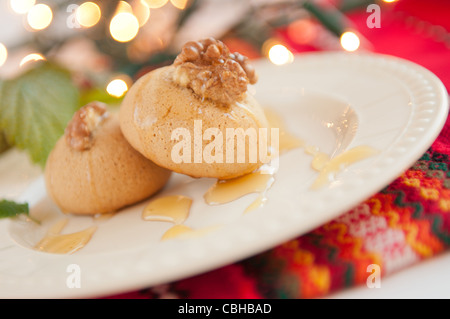 Traditional Bulgarian cookies with honey called Medenki prepared ...