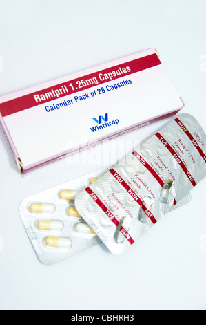 Ramipril tablets (prone to many side effects Stock Photo - Alamy