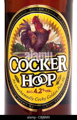 Bottle of Cocker Hoop British bottled beers Stock Photo - Alamy