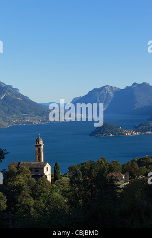 Plesio, view to Bellagio, Lake Como, Lombardy, Italy Stock Photo - Alamy