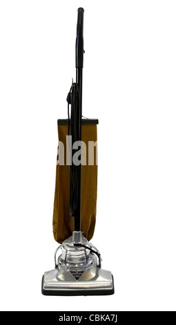 Hoover Model 700 antique vacuum cleaner against white background Stock ...