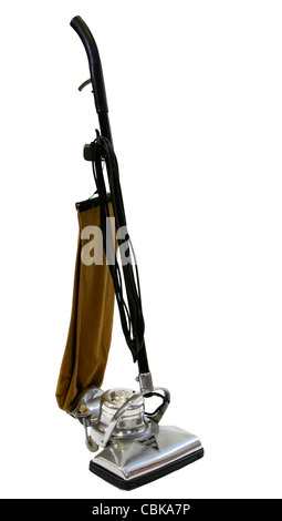 Hoover Model 700 antique vacuum cleaner against white background Stock ...