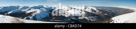 Snowcaped mountains in Berthoud Pass, Colorado Stock Photo - Alamy