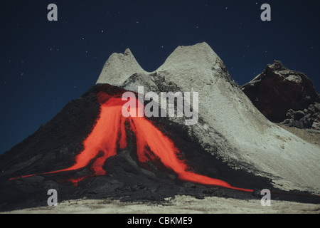July 2004 - Eruption of natrocarbonatite lava flow from flank of ...