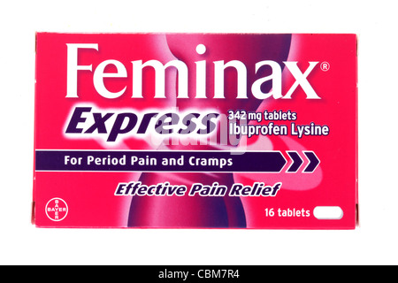 Feminax Express Tablets Stock Photo - Alamy
