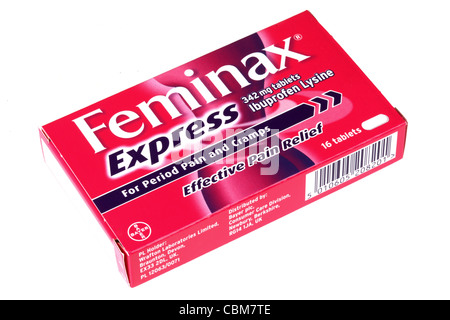 Feminax Express Tablets Stock Photo - Alamy
