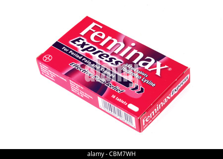 Feminax Express Tablets Stock Photo - Alamy