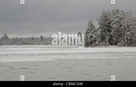 Wisconsin river flowage, Wisconsin Stock Photo - Alamy