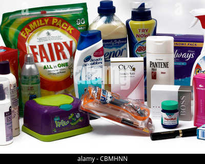 A Collection Of Procter And Gamble Products Stock Photo - Alamy