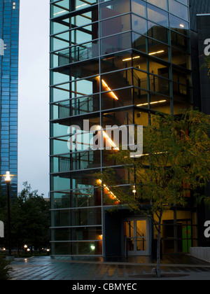 Condominium building next to the Denver Art Museum Stock Photo - Alamy