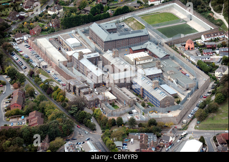 aerial view of HMP Wymott Stock Photo - Alamy