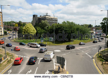 Magic Roundabout Hemel Hempstead Stock Photo: 21935164 - Alamy
