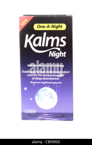Kalms Herbal Sleeping Treatment Stock Photo - Alamy
