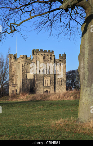 A view of Hylton Castle in Sunderland, Tyne and Wear Stock Photo - Alamy