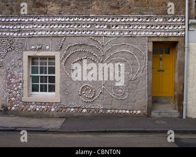 Anstruther Buckie House or Shell House, Fife, Scotland, UK Stock Photo ...