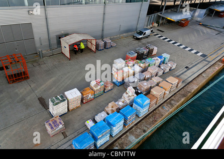 Provisions for Cruise Ship Stock Photo - Alamy