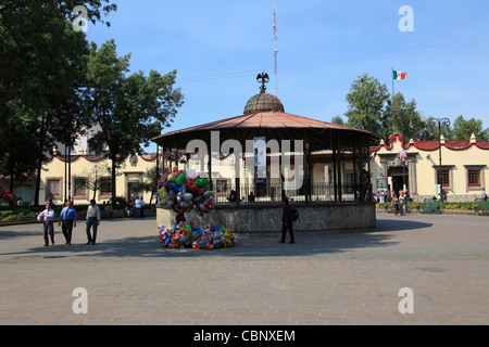 Plaza Hidalgo, Coyoacan, Mexico City, Mexico Stock Photo - Alamy
