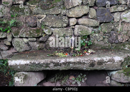 Madron Well Celtic Chapel Baptistry dedicated to St Madron Cornwall ...