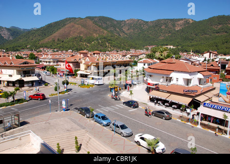 Street scene in Icmeler Turkey Europe Stock Photo - Alamy