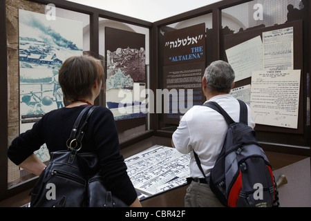 Interior of Etzel museum which offers detailed information on the ...