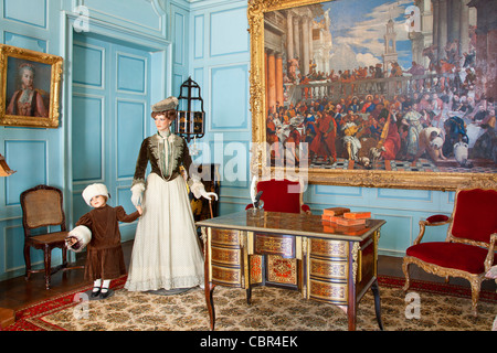 interior of Ussé Castle Indre et Loire Centre France Stock Photo - Alamy