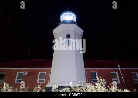 Lighthouse on Snake Island (Zmiinyi Island), Black Sea, Odessa, Ukraine ...