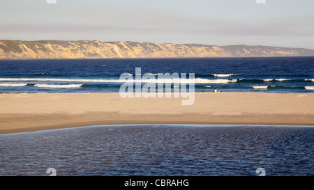 Wilson Inlet and Ocean Beach at the town of Denmark in Western ...