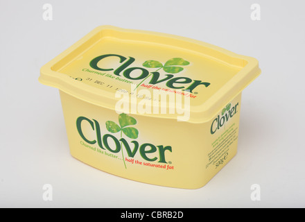 Clover low fat spreadable butter Stock Photo - Alamy