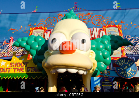 Krustyland The Simpson's Ride at Universal Studios Orlando, Florida ...