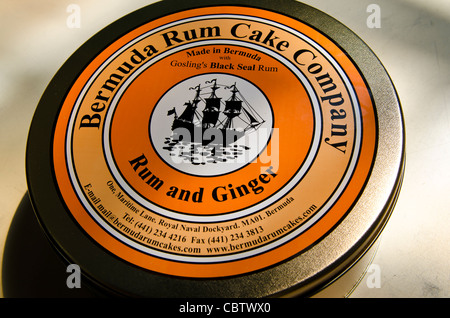 Bermuda Rum Cake at the Royal Naval Dockyard, Bermuda Stock Photo - Alamy