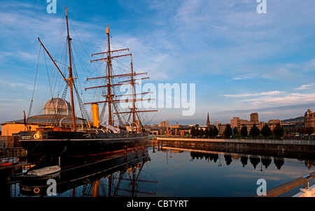 RRS Discovery, Dundee, Scotland. Antarctic expedition ship built in ...