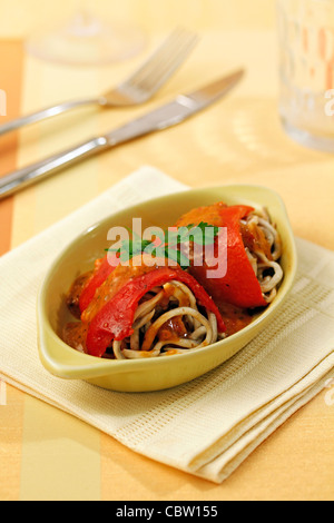 Stuffed piquillo peppers with gulas (elvers substitute) Recipe ...