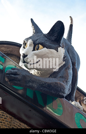 Black Cat, Catford, London Stock Photo - Alamy