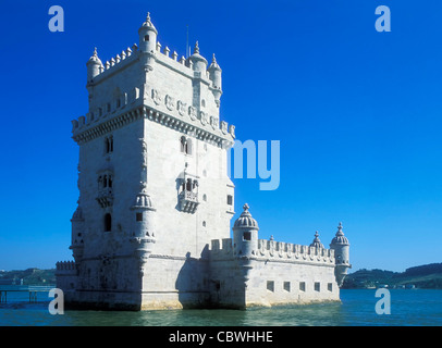 Belem Tower in Lisbon, National Monument, Portugal Stock Photo - Alamy