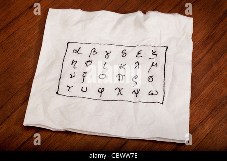 The Alpha Omega letters from the Greek alphabet Stock Photo - Alamy