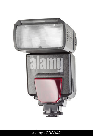 speedlight isolated on white background (all logos, inscriptions and ...