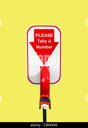 Please Wait to be Seated sign Stock Photo - Alamy