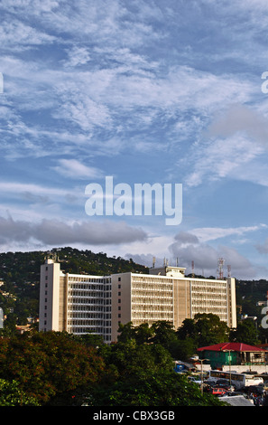 The government (Youyi) building in Freetown, Sierra Leone Stock Photo ...