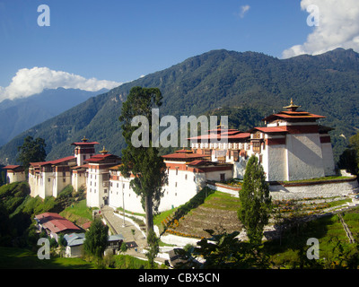 Trongsa Dzong, Trongsa, Bhutan, Asia Stock Photo - Alamy