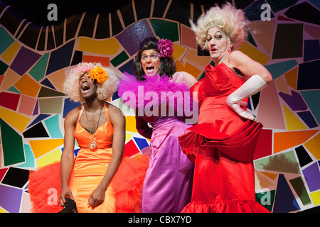 The Ugly Sisters and the Wicked Stepmother at the Cinderella panto at ...