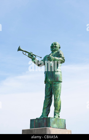 Louis Armstrong Statue, New Orleans, Louisiana, USA Stock Photo - Alamy