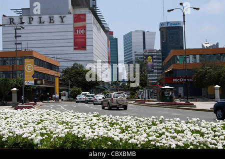 Perú. Lima city. San Isidro. Financial district Stock Photo - Alamy