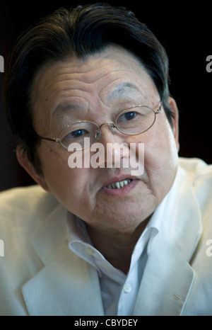 Yuzo Yagi, president and CEO of Yagi Tsusho Ltd., speaks during an ...