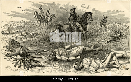 The Kidder Massacre Stock Photo - Alamy
